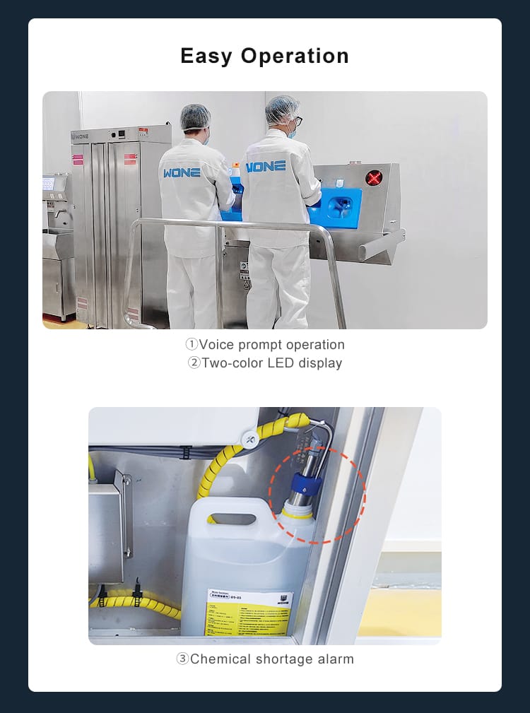 Hygiene Station PBW‑24 – Hand & Sole Sanitizer | WONE