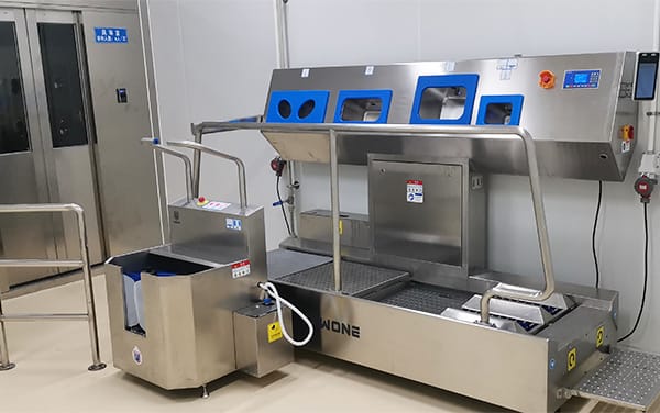 Hygienic Station at the Entrance of Workshop in Food Factory - WONE
