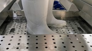 How to configure the changing rooms in food factories? - WONE
