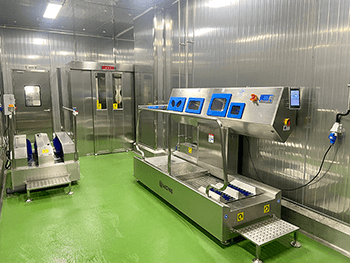 Application of Hygiene Station in Food Factory - WONE